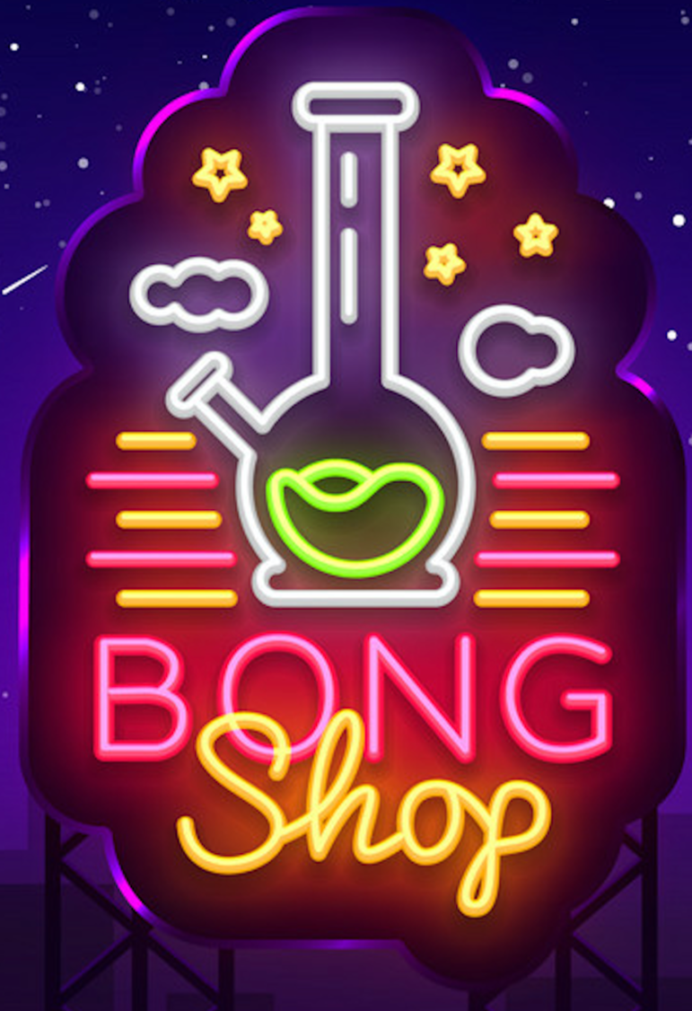 "Bong Shop" Neon Sign- Affordable Custom Neon Signs | NeonDreamsUSA