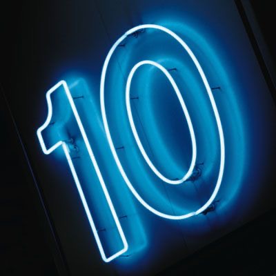 "10" Neon Sign- Affordable Custom Neon Signs | NeonDreamsUSA